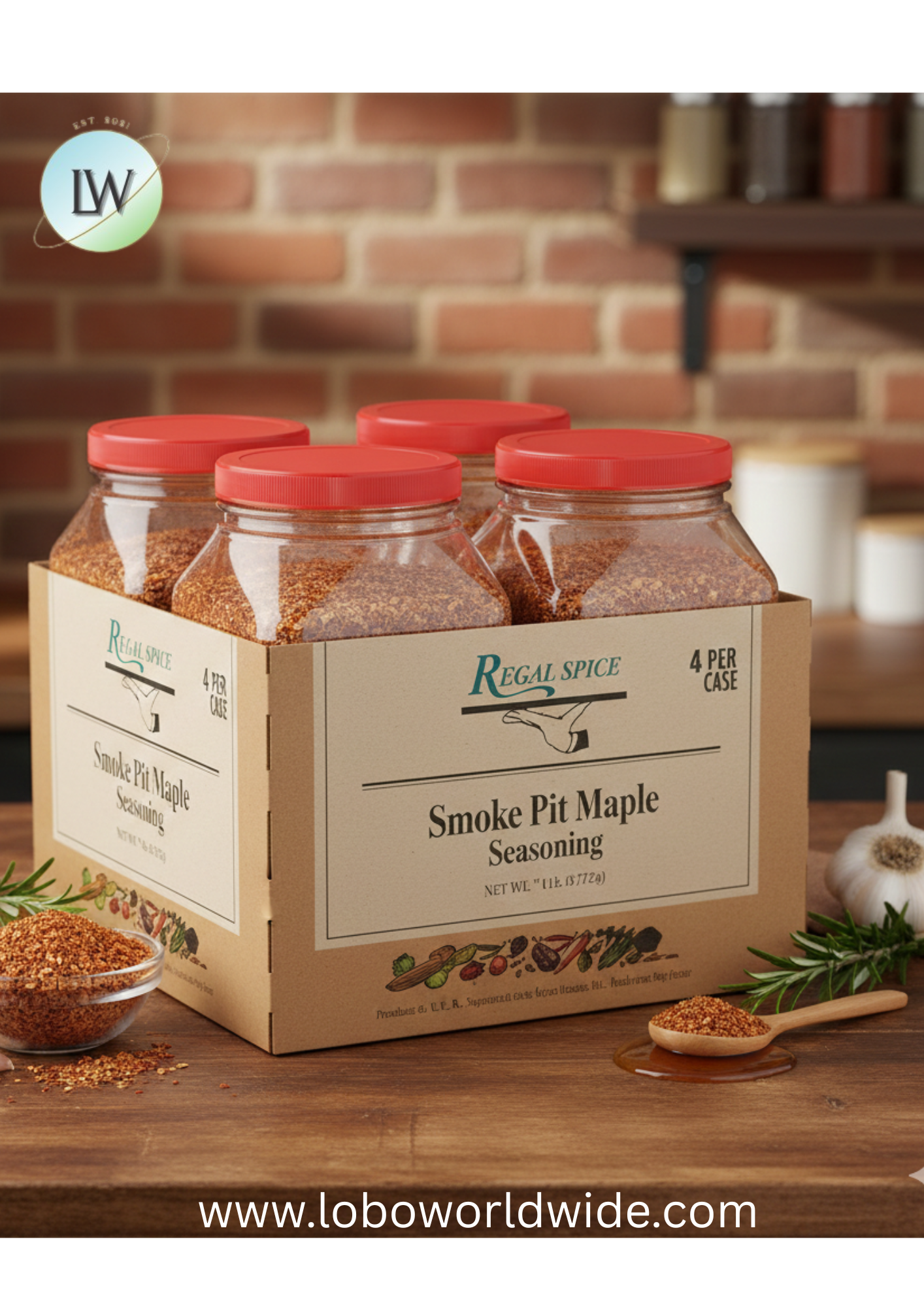 Regal Smoke Pit Maple Seasoning (Various Sizes) – Lobo Worldwide Inc.