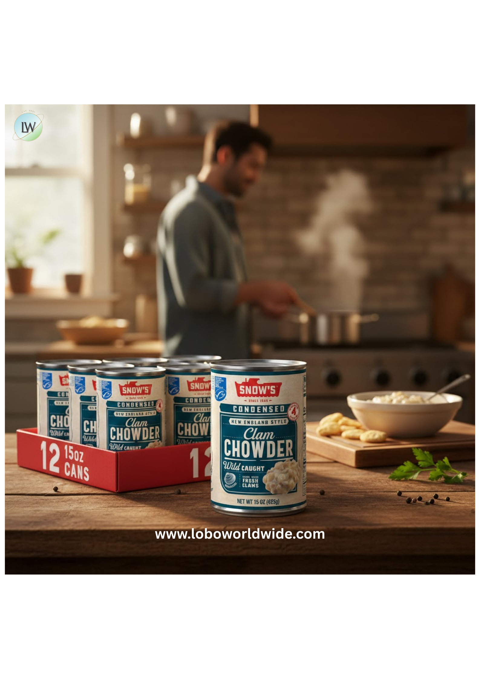 Snow's Condensed New England Clam Chowder, 15 oz Can (Pack of 12 ...