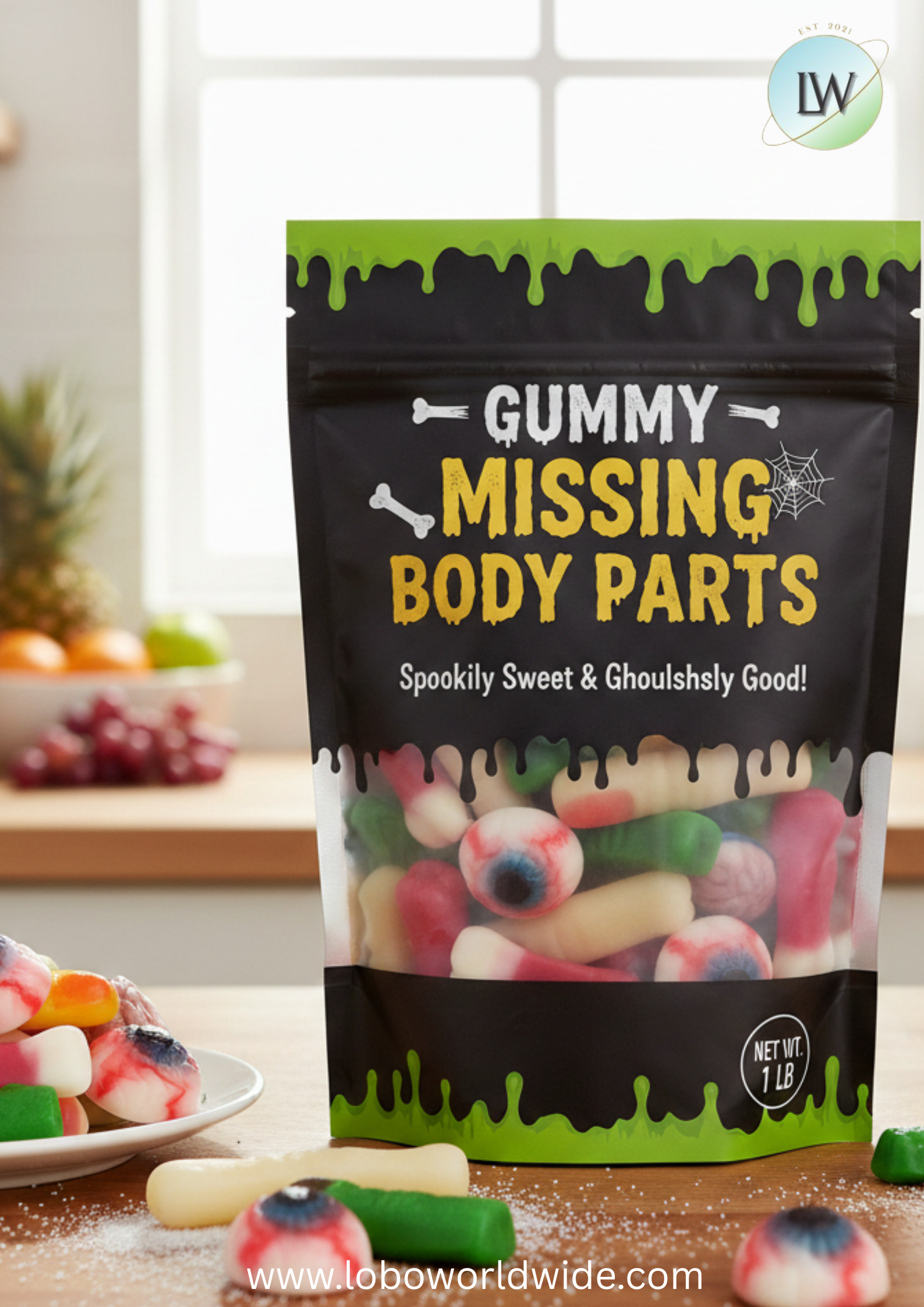 Gummy Missing Body Parts(Various Sizes) – Lobo Worldwide Inc.
