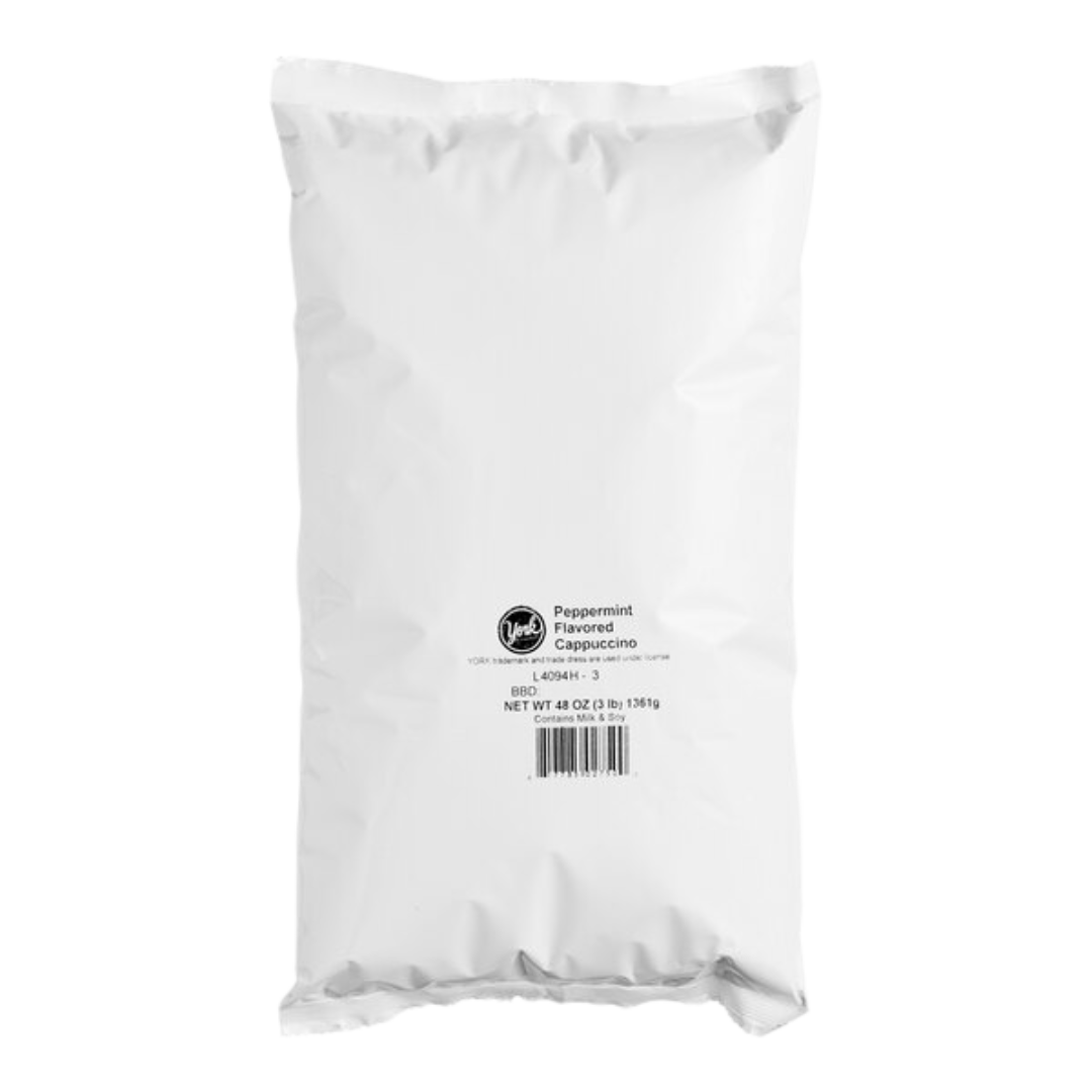 YORK¬Æ Peppermint Cappuccino Mix 3 lb-4/case – Lobo Worldwide Inc.