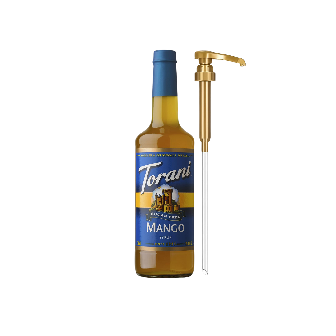 Torani Sugar Free Mango Flavoring Fruit Syrup 750 mL - 12 Case – Lobo ...