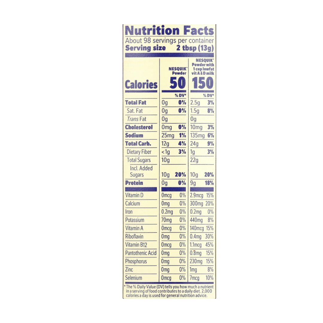 Nesquik Chocolate Powder Drink Mix 44.9 oz – Lobo Worldwide Inc.