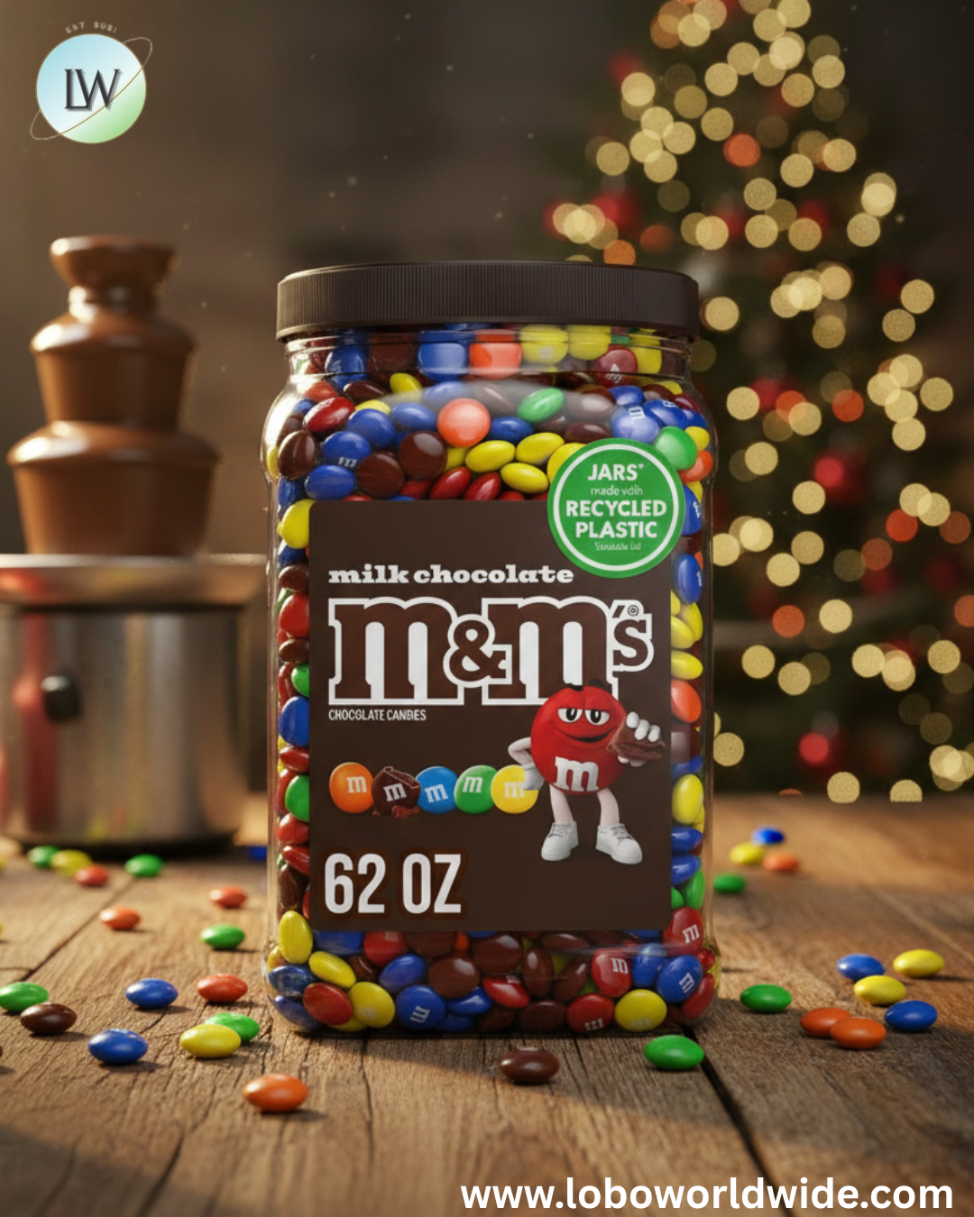 M&M'S Milk Chocolate Candy 62 Oz – Lobo Worldwide Inc.