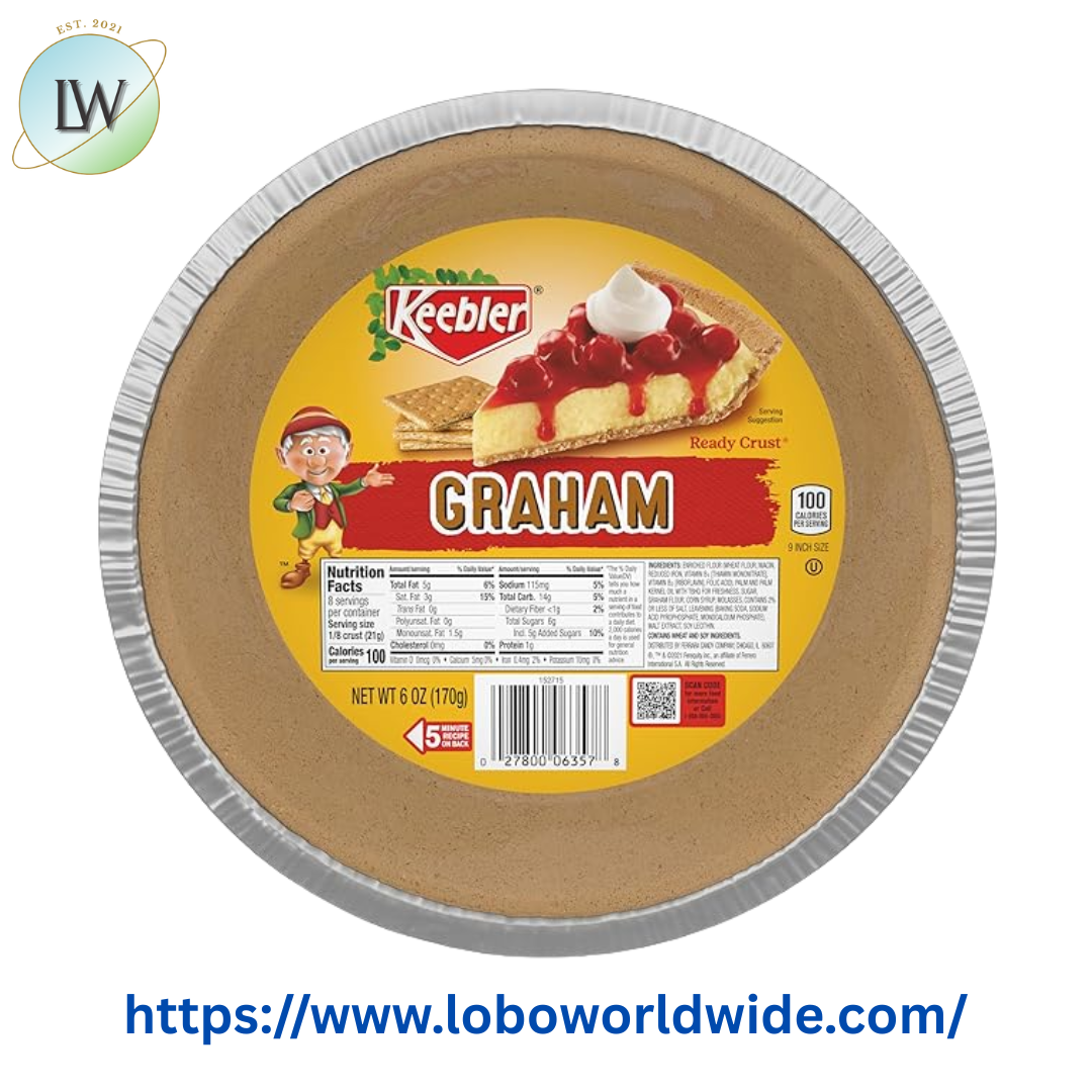 Keebler Ready Crust 9-Inch Graham Cracker Pie Crust, Premade Pie Crust ...